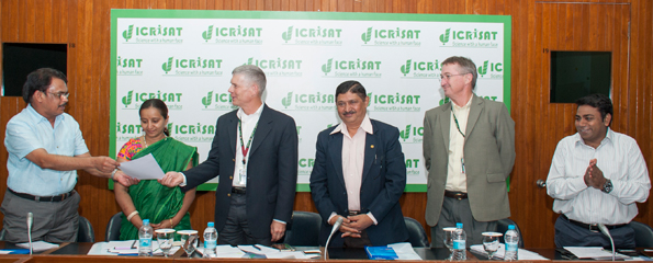 Modern genomic tools for crop improvement help farmers withstand shocks ...